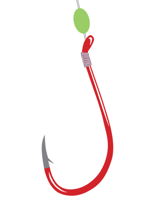 Walleye Snell with Glowbead - Gamakatsu USA Fishing Hooks